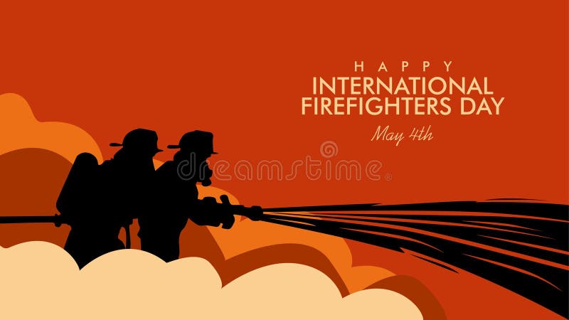 Vector International Firefighters Day Banner Template Stock Vector ...