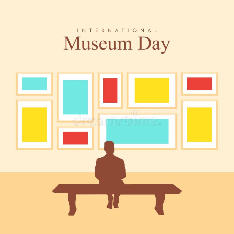 Vector International Museum Day Poster Template Stock Illustration ...