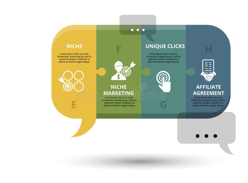 Infographic Internet Security Template. Icons in Different Colors ...