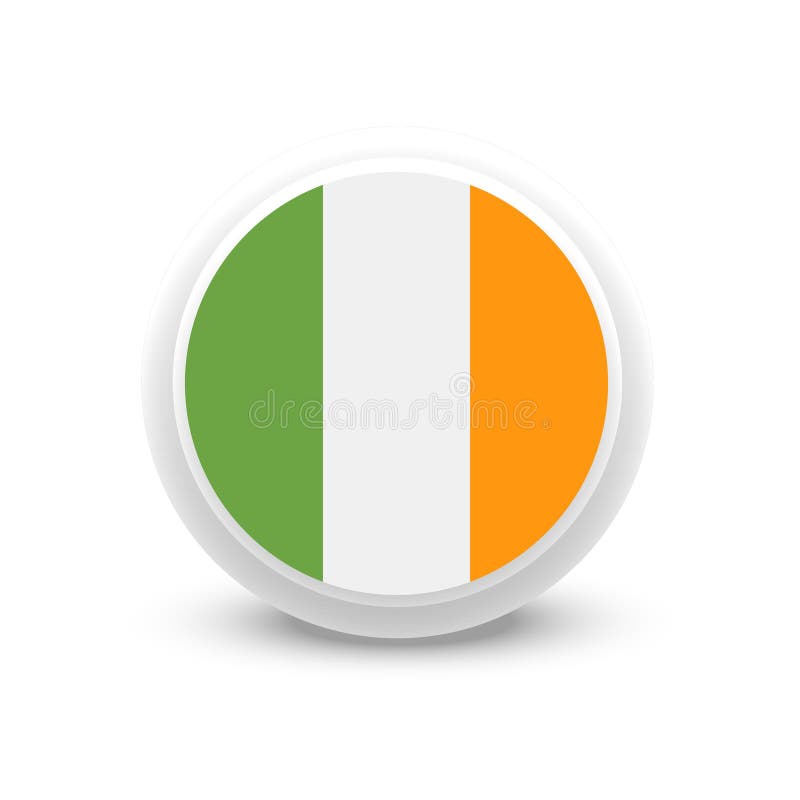 Ireland Flag Vector stock illustration. Illustration of independence ...