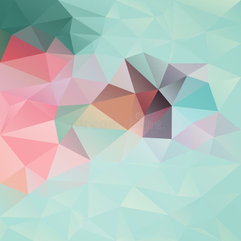 Vector Irregular Polygon Background with a Triangle Pattern in Pastel ... Vector Irregular Polygon Background with a Triangle Pattern in Pastel ...