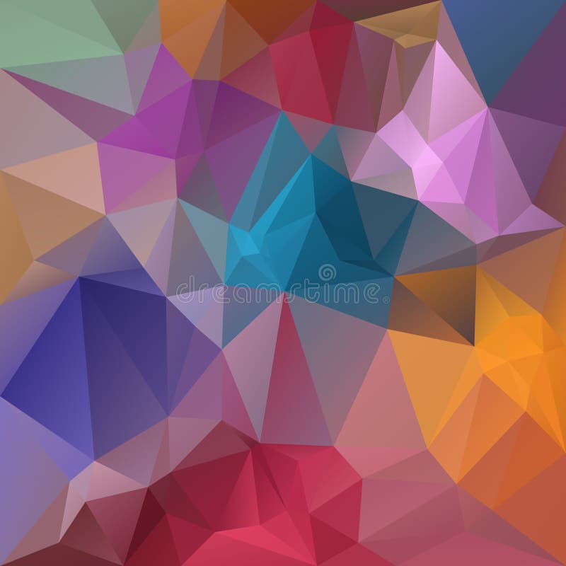 Vector Irregular Polygon Background with a Triangular Pattern in Full ...