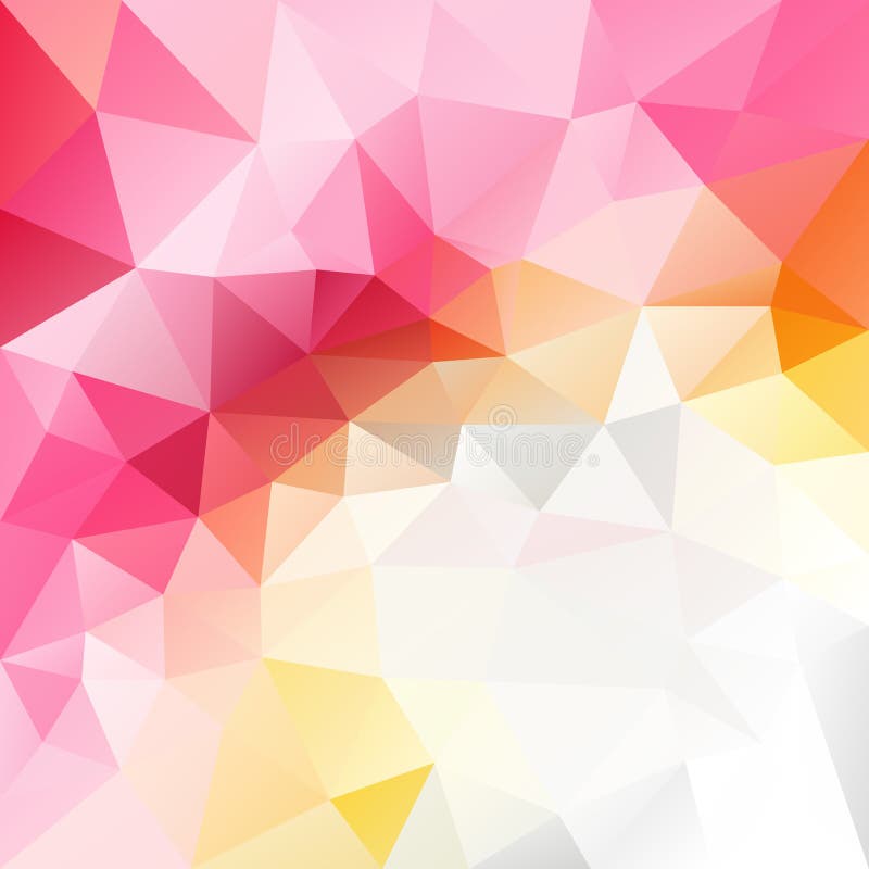 Vector Irregular Polygonal Background - Triangle Low Poly Pattern ...