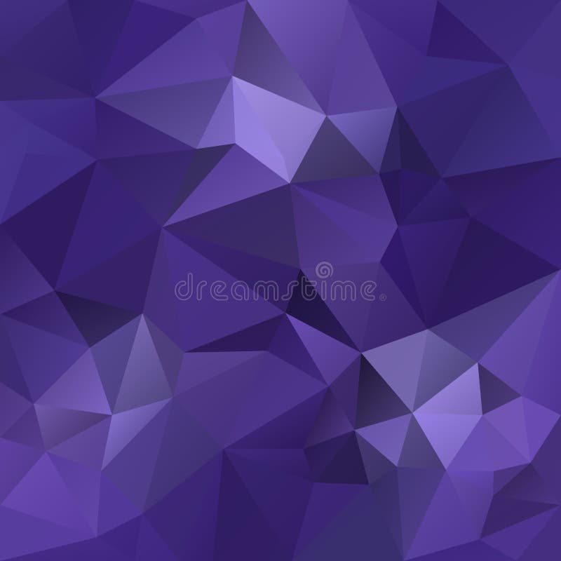 Vector Irregular Polygonal Square Background - Triangle Low Poly ...