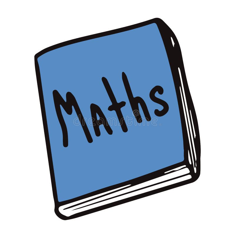Vector Isolated Element Back To School Math Book Stock Vector ...