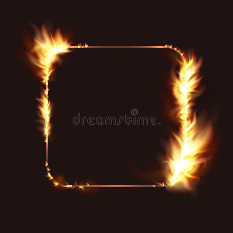 Burning Fire Circle Transparent Background Stock Illustrations – 641 ...