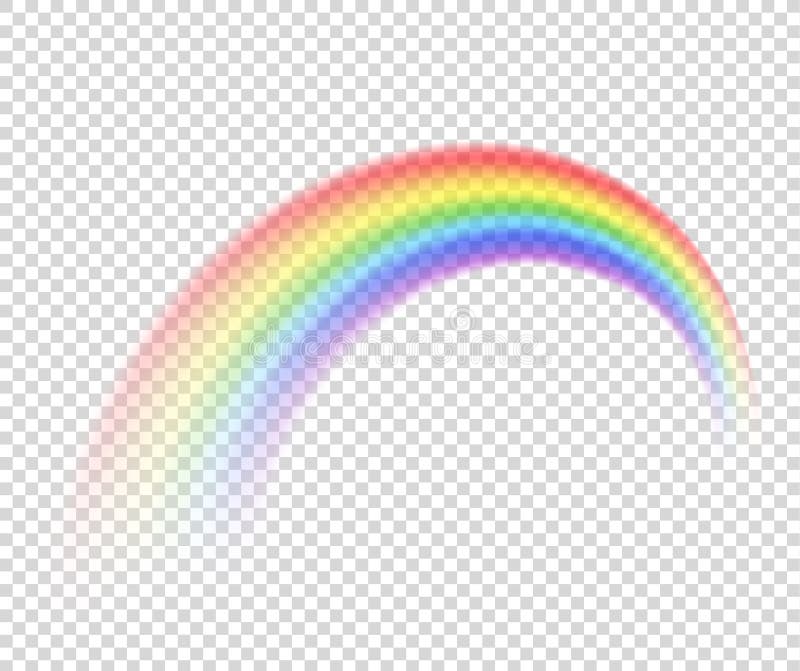 Vector 3d rainbow. stock illustration. Illustration of concept - 253822397