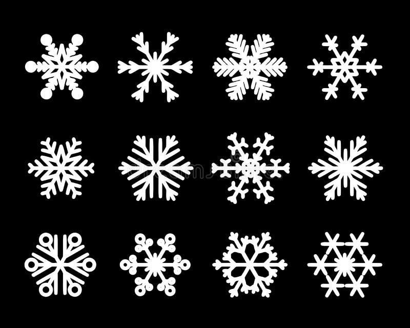 Snowflake Vectors Stock Illustrations – 2,025 Snowflake Vectors Stock ...