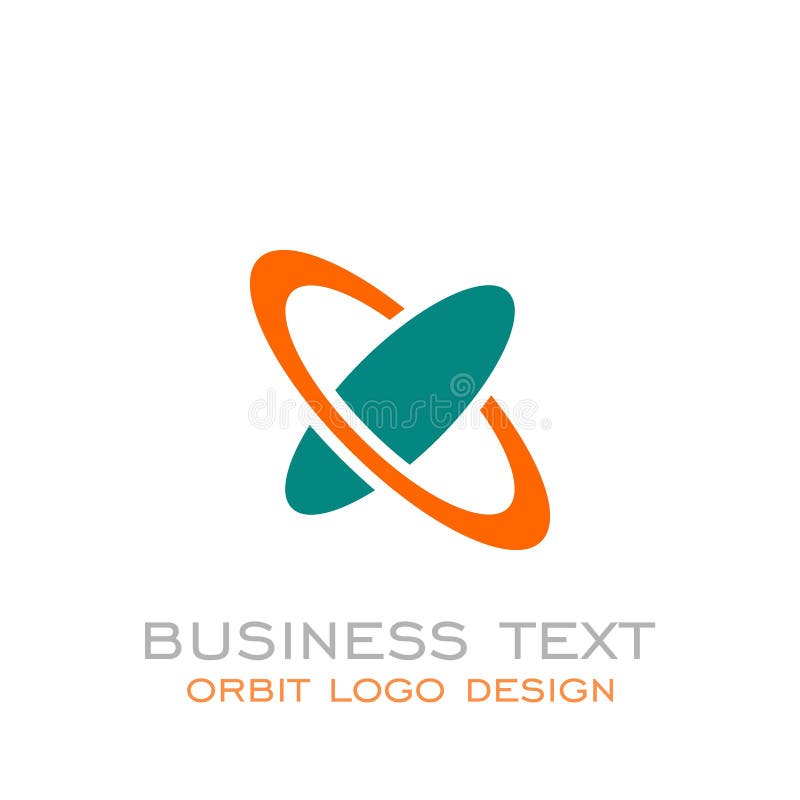 Business Logo Design, Orbit Logo. Stock Vector - Illustration of ...