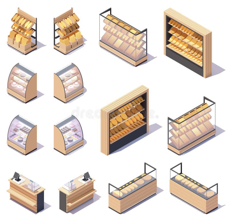 Isometric Display Case Stock Illustrations – 363 Isometric Display Case ...