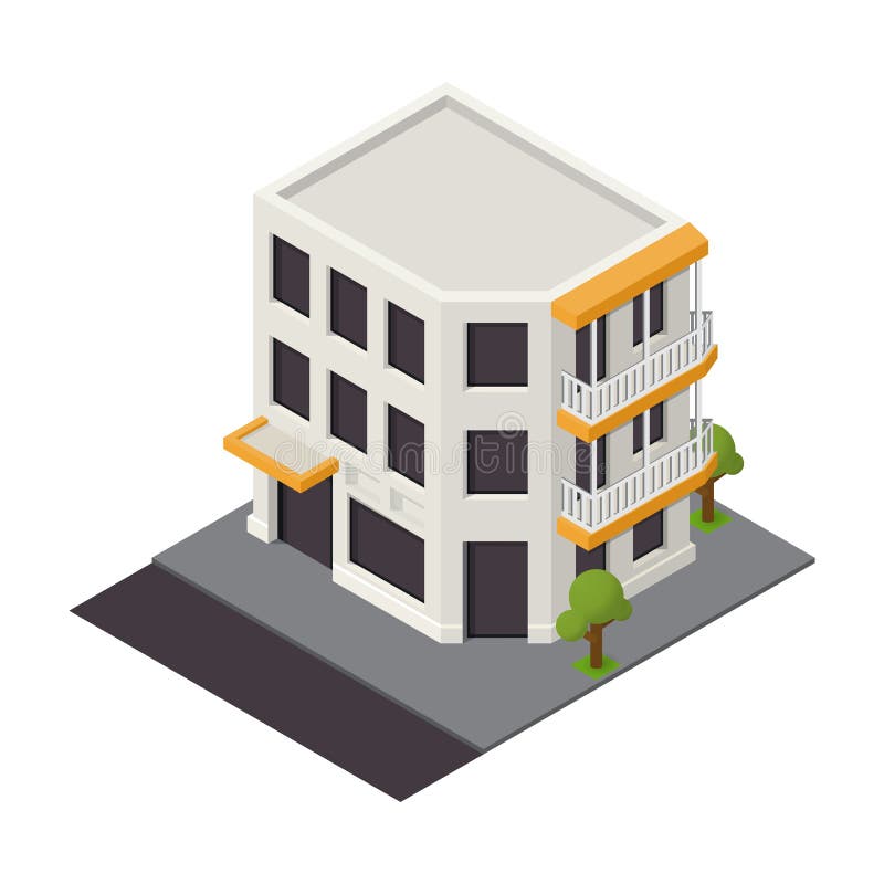 Building Construction Isometric Icon Stock Illustrations – 22,635 ...