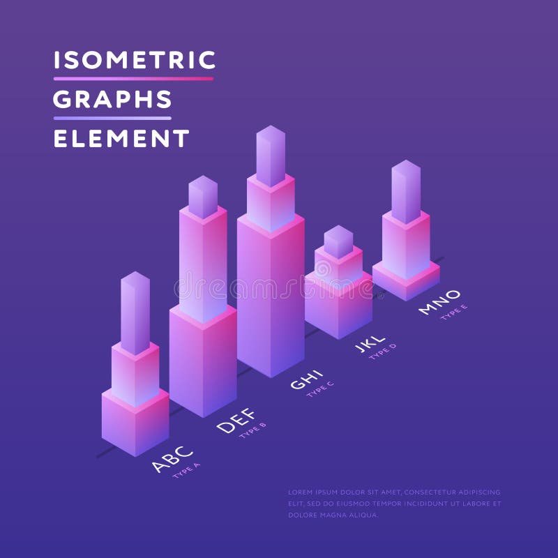 Isometric Design of Roadway Parts Stock Illustration - Illustration of ...