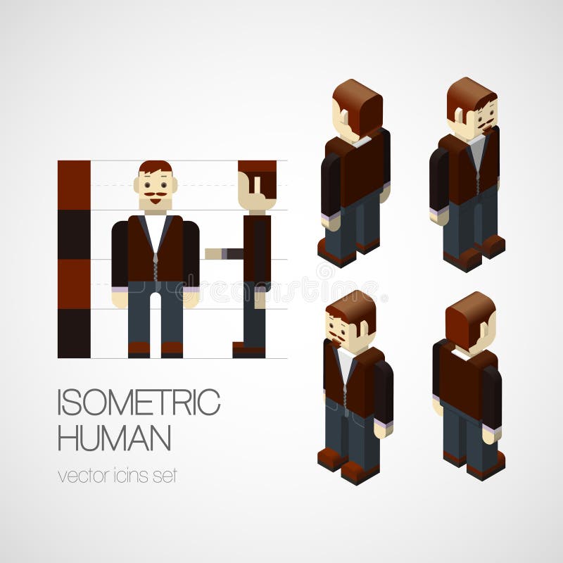 Vector isometric human set stock vector. Illustration of doctor - 50938733 Vector isometric human set stock vector. Illustration of doctor - 50938733