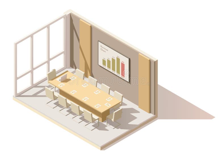 Isometric Presentation Room Stock Illustrations – 4,571 Isometric ...