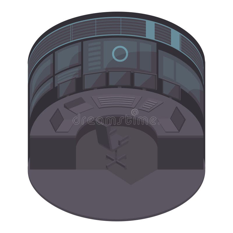 Vector Isometric Low Poly Tech Interior with Various Furniture ...