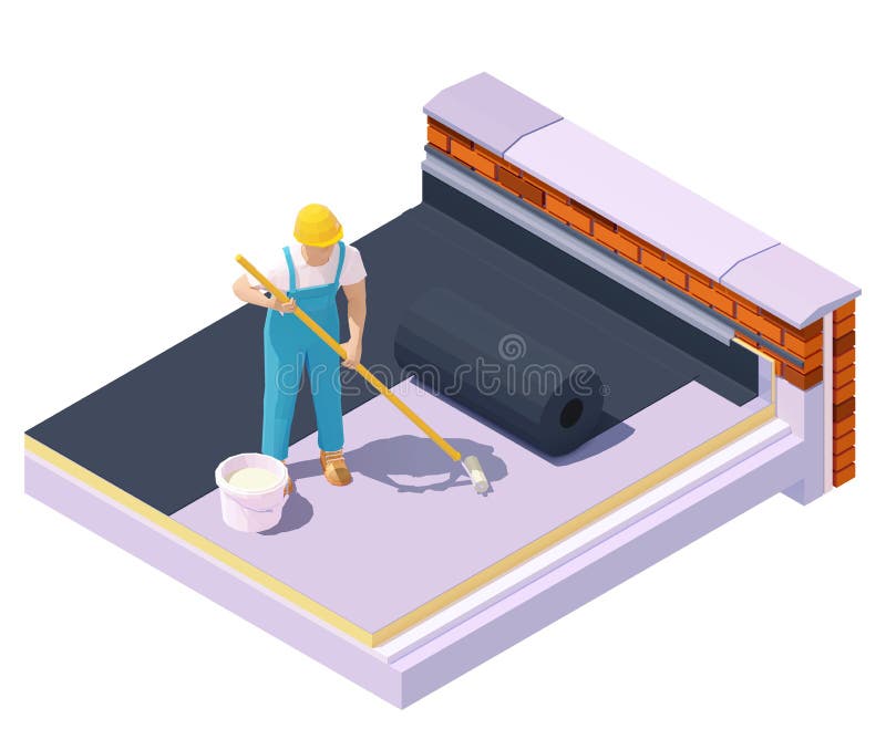 Construction Waterproofing Stock Illustrations – 949 Construction ...