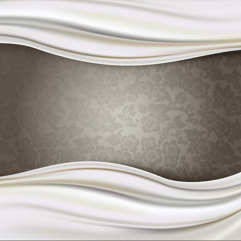 Ivory Satin Background