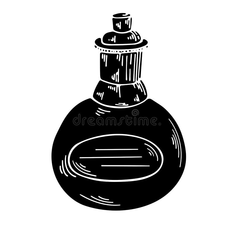 Potions Black White Stock Illustrations – 228 Potions Black White Stock ...