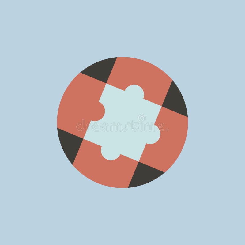 Vector Jigsaw Puzzle Sphere Stock Vector - Illustration of business ...