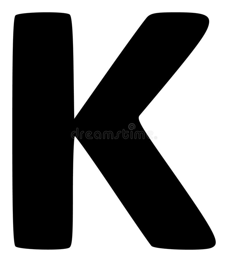 Vector Kappa Greek Lowercase Symbol Flat Icon Illustration Stock Vector ...