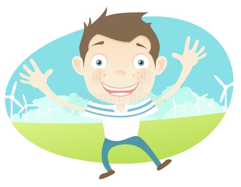 Vector Karakter vector illustratie. Illustration of illustratie - 25459123