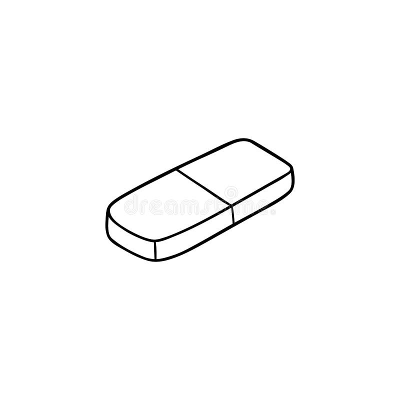 Eraser Coloring Page