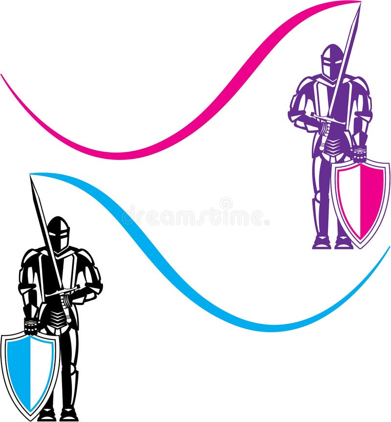 Vector Knight stock vector. Illustration of chivalry - 49275497