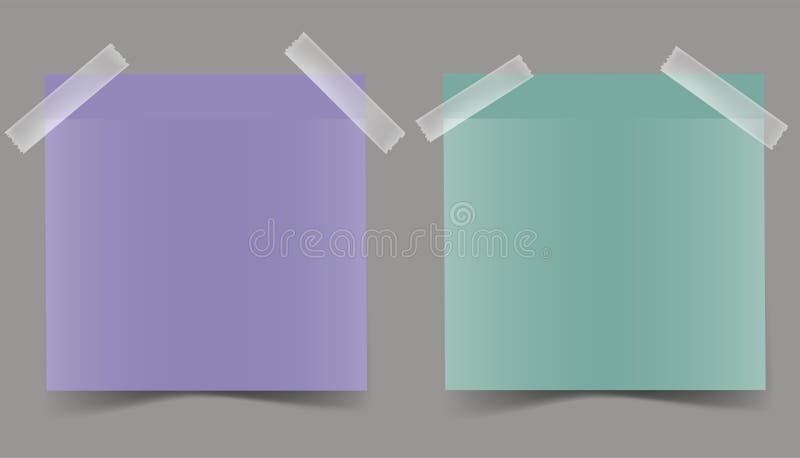 Vector L'autoadesivo in Bianco Multicolore Dell'icona Per Le Note ...