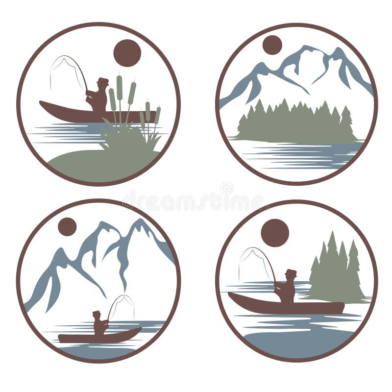 Fly fishing stock vector. Illustration of hook, salmon - 24475353