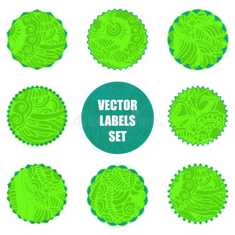 Vector labels set stock vector. Illustration of icon - 63779370