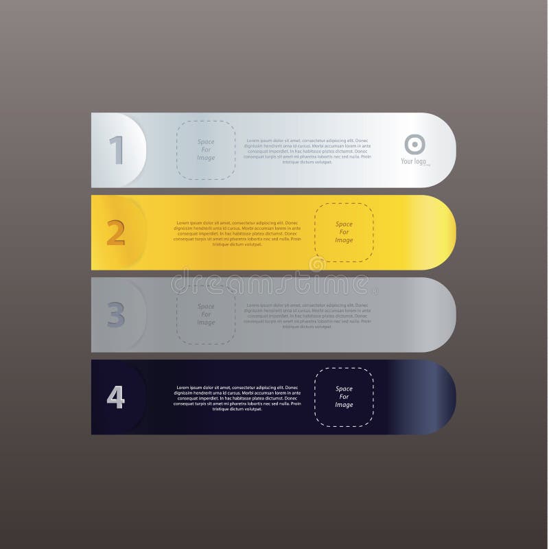 Vector Labels with Space for Your Content. Modern Design, Vector Stock ...