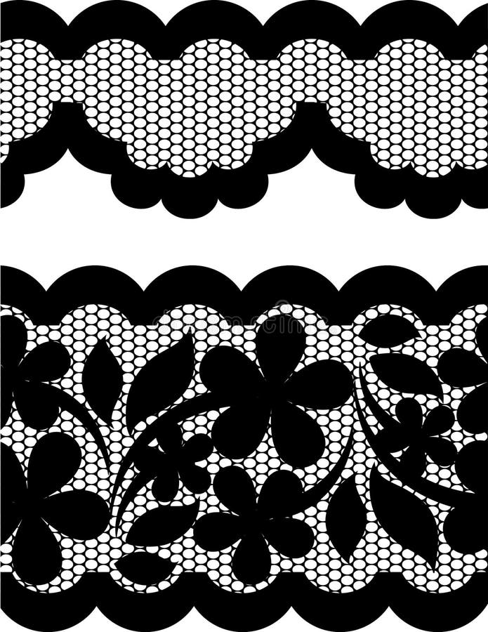 Lace floral flower stock vector. Illustration of pattern - 12734545