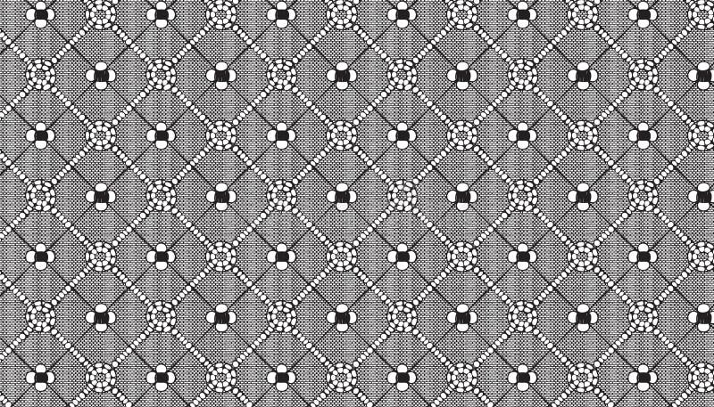 Royal Jacquard Swirl Seamless Repeat Stock Vector - Illustration of ...