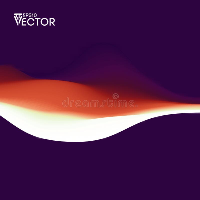 Vector Landscape Abstract Gradient Background. Color Background Texture ...