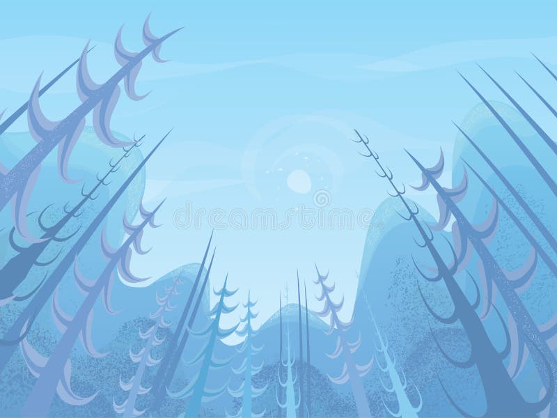 Seamless Cartoon Underground Landscape, Vector Unending Background with ...