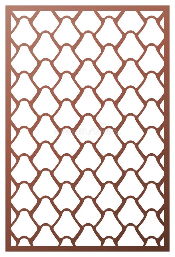 Vector Laser Cut Panel. Pattern Template for Decorative Panel. Wall ...
