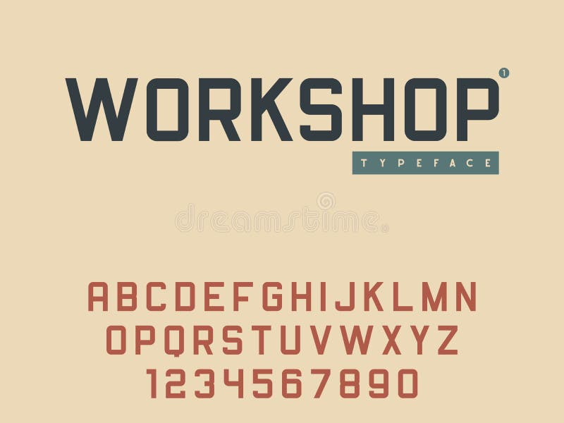 Vector Latin Uppercase Alphabet Letters and Numbers Stock Vector ... Vector Latin Uppercase Alphabet Letters and Numbers Stock Vector ...