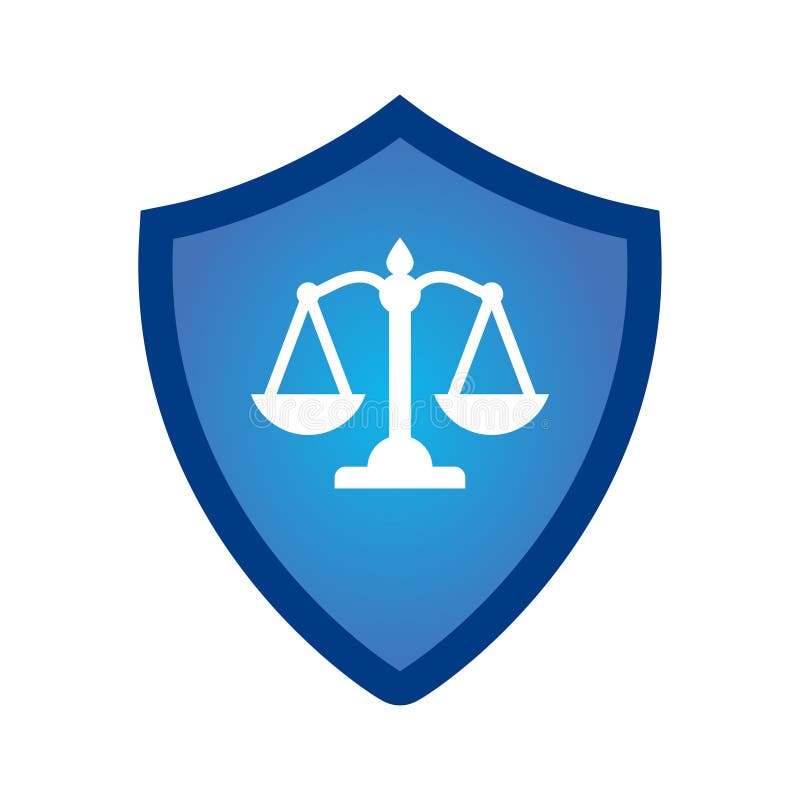 Law Design Over White Background, Vector Illustration. Vector Graphic ...