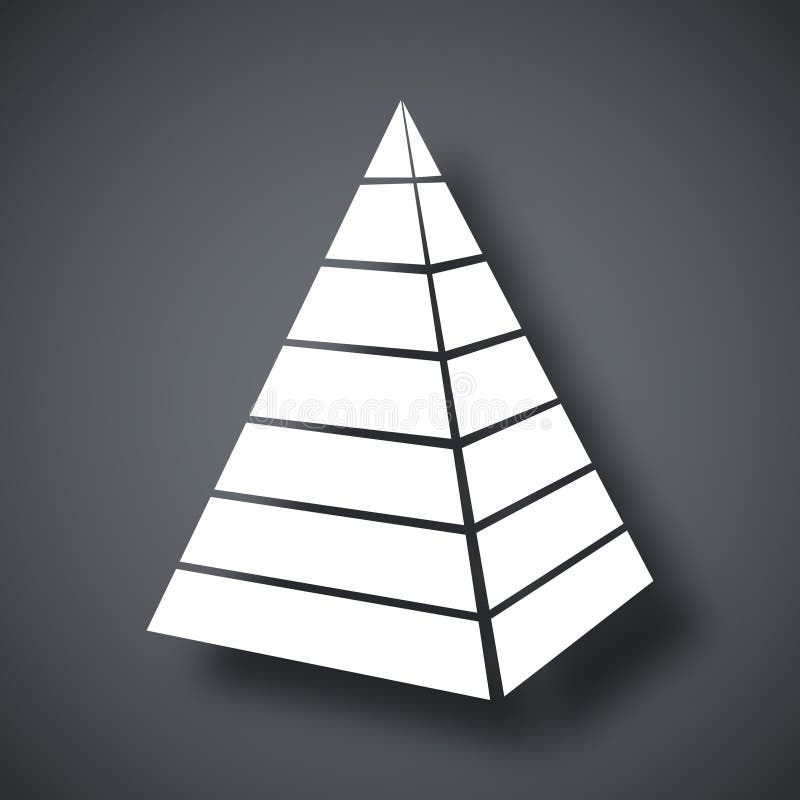 Layered Vector Pyramid Stock Illustrations – 455 Layered Vector Pyramid ...