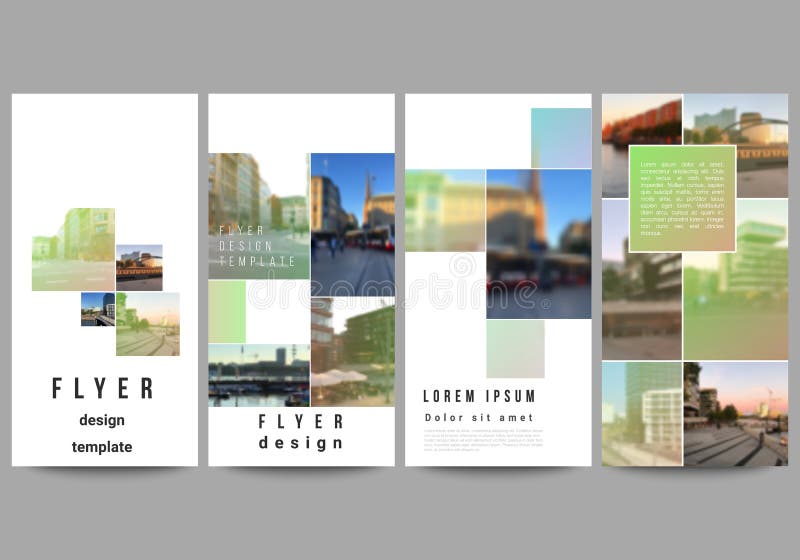 Vector Layout of Flyer, Banner Design Templates for Website Advertising ...