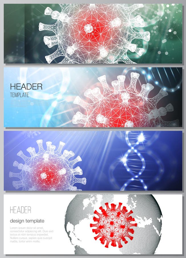 Vector Layout of Headers, Banner Design Template for Website Footer ...