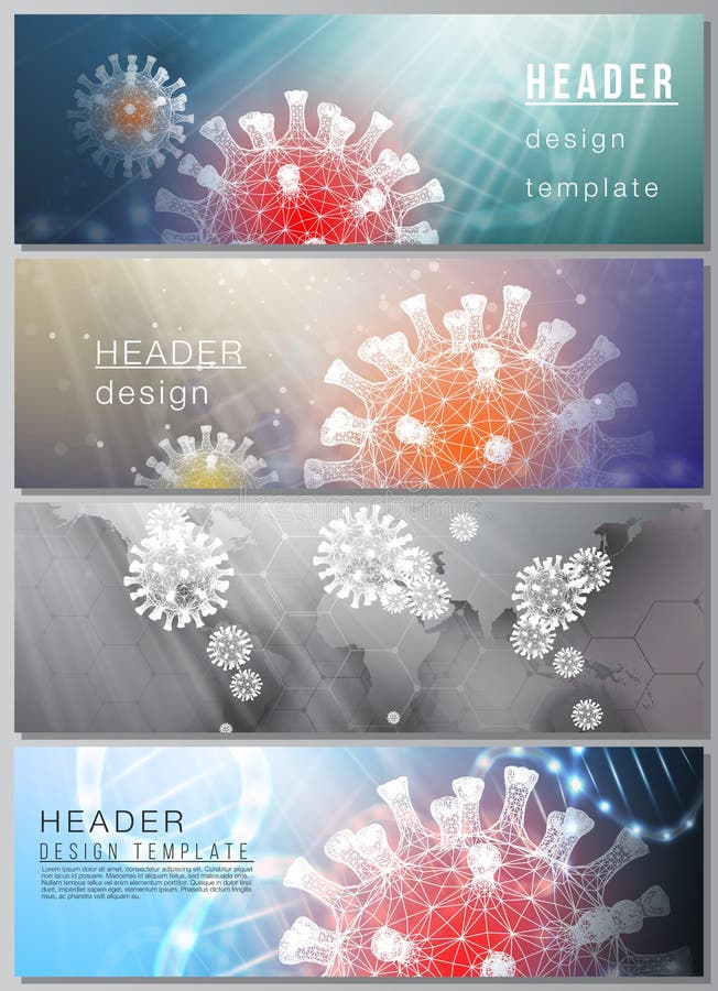 Vector Layout of Headers, Banner Design Template for Website Footer ...