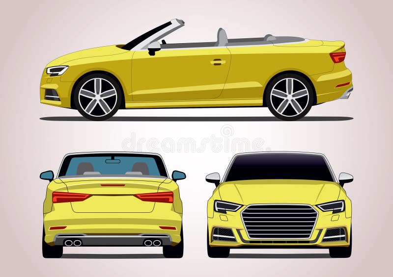 Audi S3 Stock Illustrations – 4 Audi S3 Stock Illustrations, Vectors ...