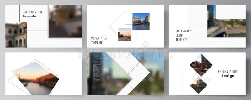Vector Layout of the Presentation Slides Design Business Templates ...