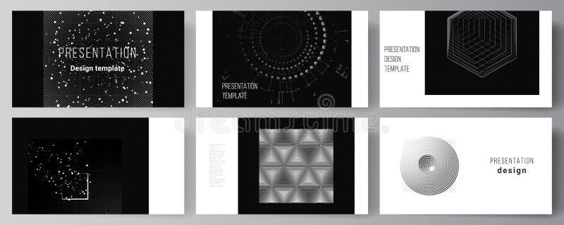 Vector Layout of the Presentation Slides Design Templates for ...