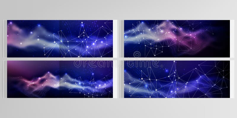 Vector Layouts of Horizontal Presentation Templates for Landscape ...