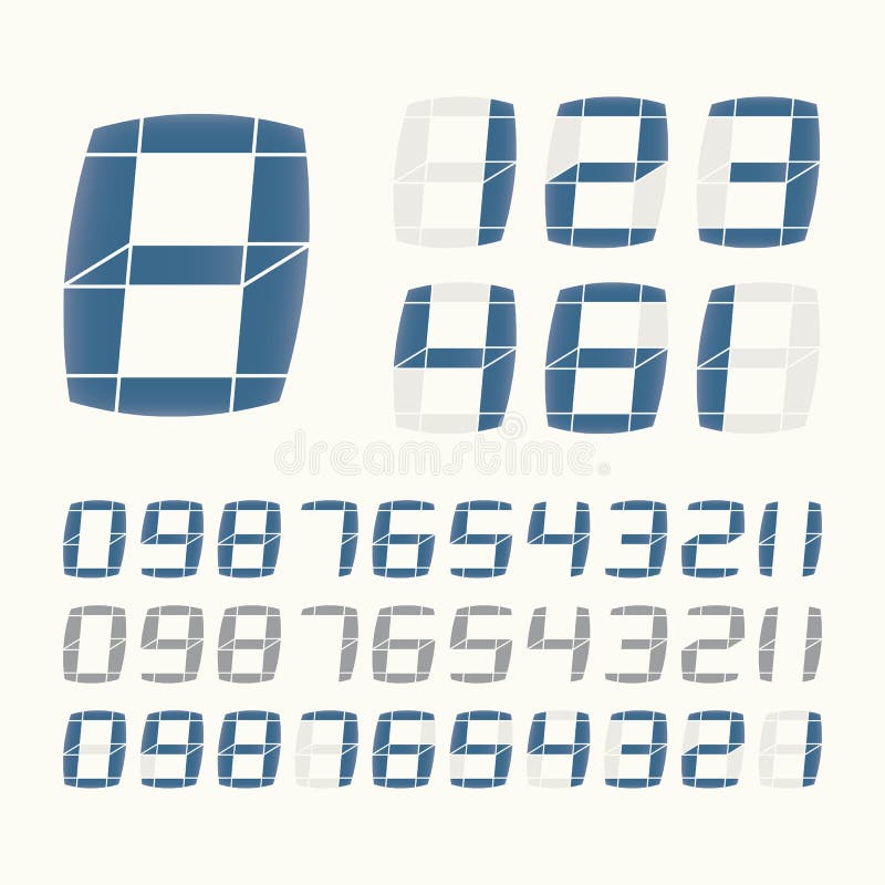 Lcd Digit Stock Illustrations – 1,117 Lcd Digit Stock Illustrations ...