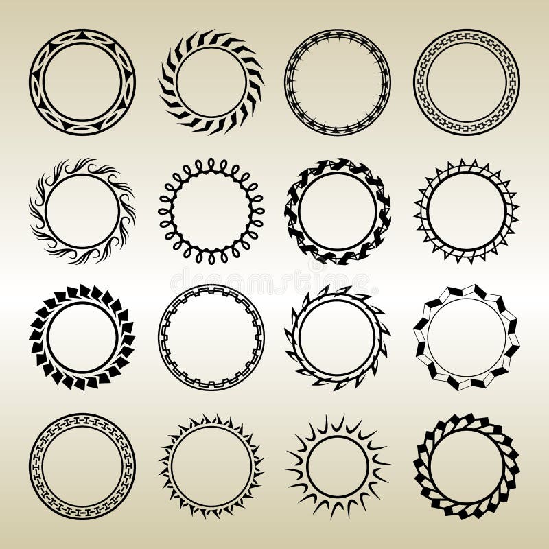 Vector Le Strutture Del Profilo, Il Logo Ed I Modelli Del Distintivo ...