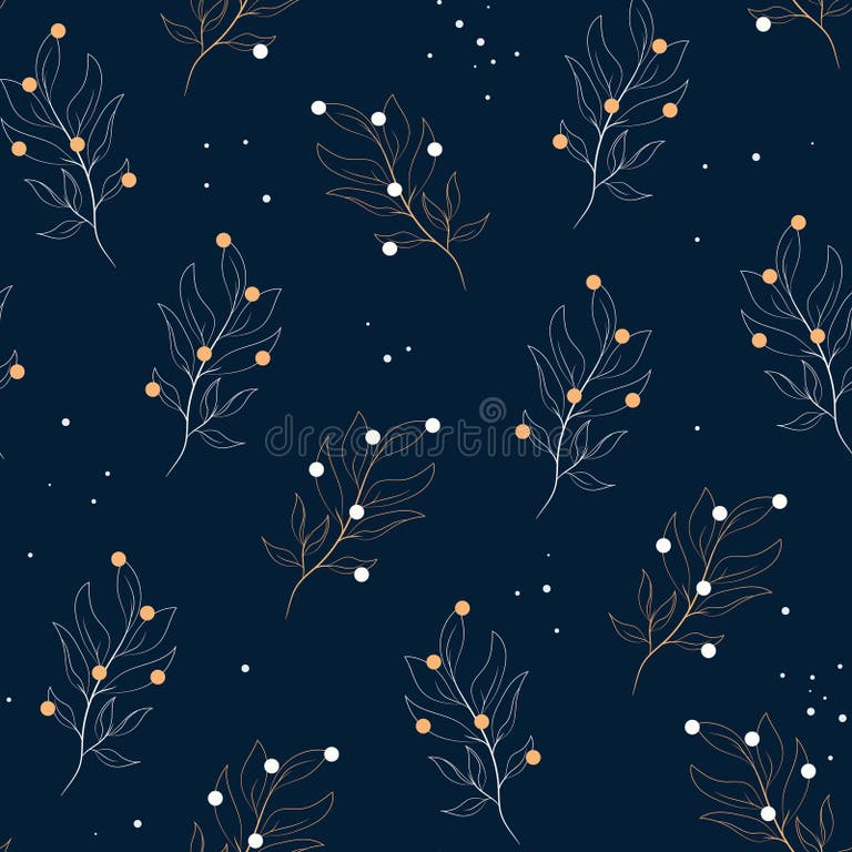 Vector Leaf Abstract Pattern Design for Background and Wallpaper Vector Illustration Stock ...