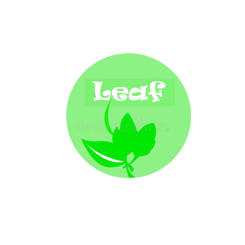 Leaf vector stock illustration. Illustration of signage - 363151734